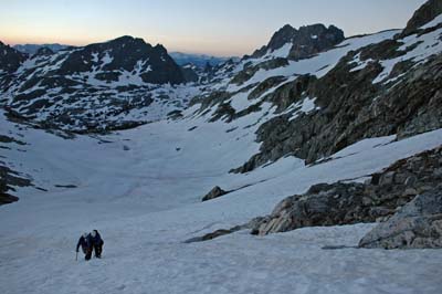 Mt Ritter - Climbing the North Face